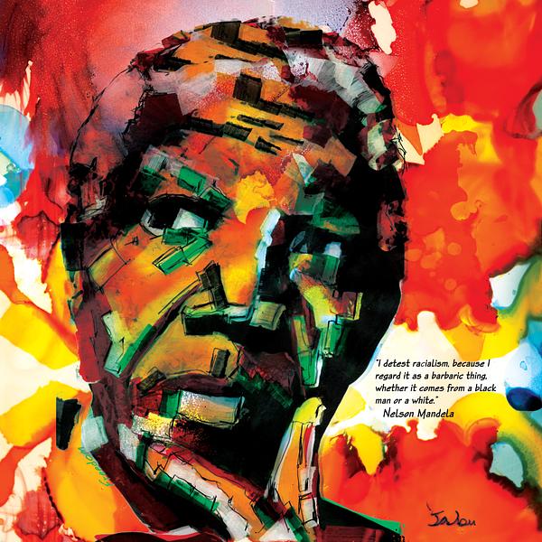 Abstract Painting by artist JABU – Loupe, Inc