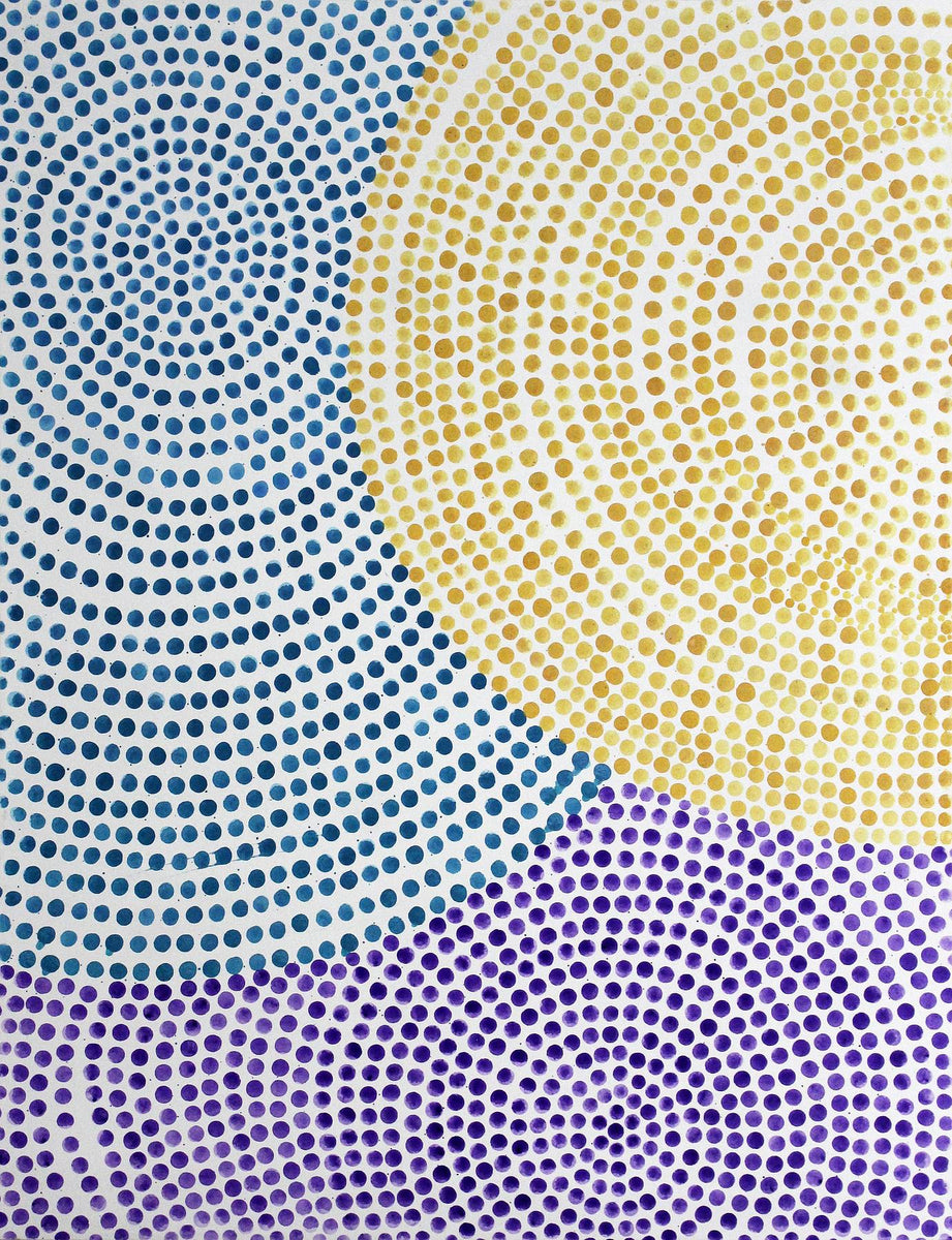 Continuity - Patterned painting by Alan Lacke – Loupe, Inc