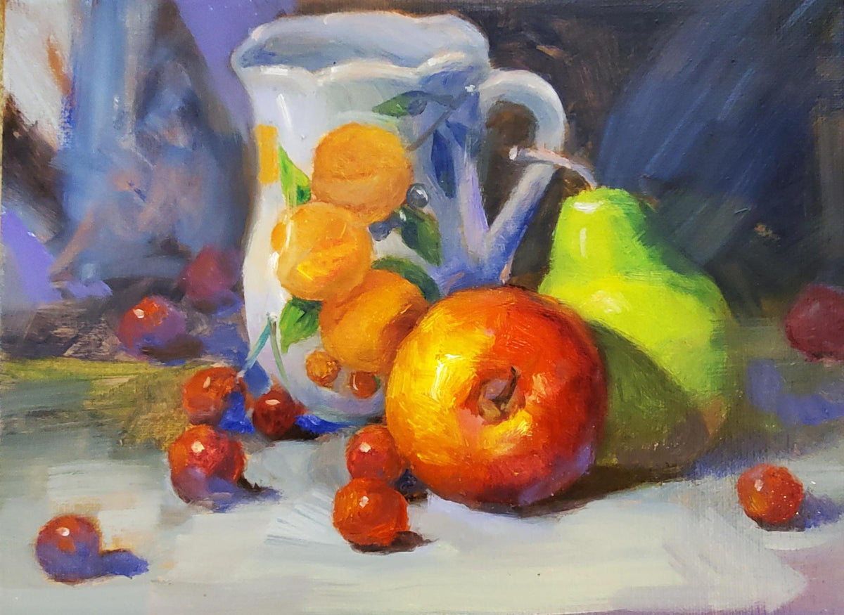 Still Life - Abstract - Objective painting by Eun Young Yun – Loupe, Inc