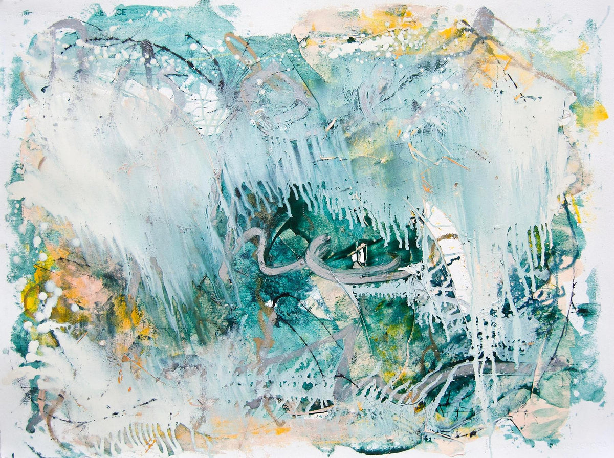 Dispel The Myth I - Abstract - Nonobjective painting by Erika Guillory ...